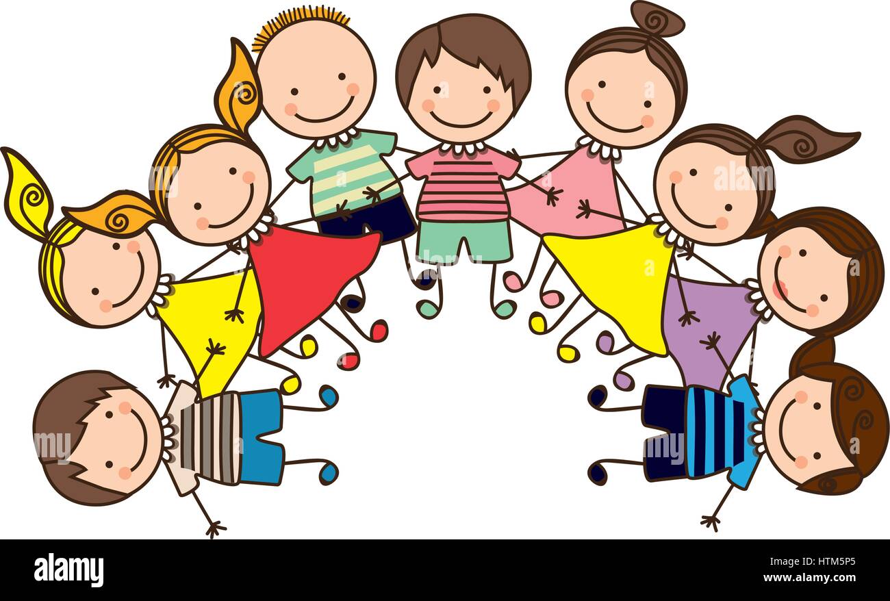 Cartoon Kinder Stockfotos und -bilder Kaufen - Alamy