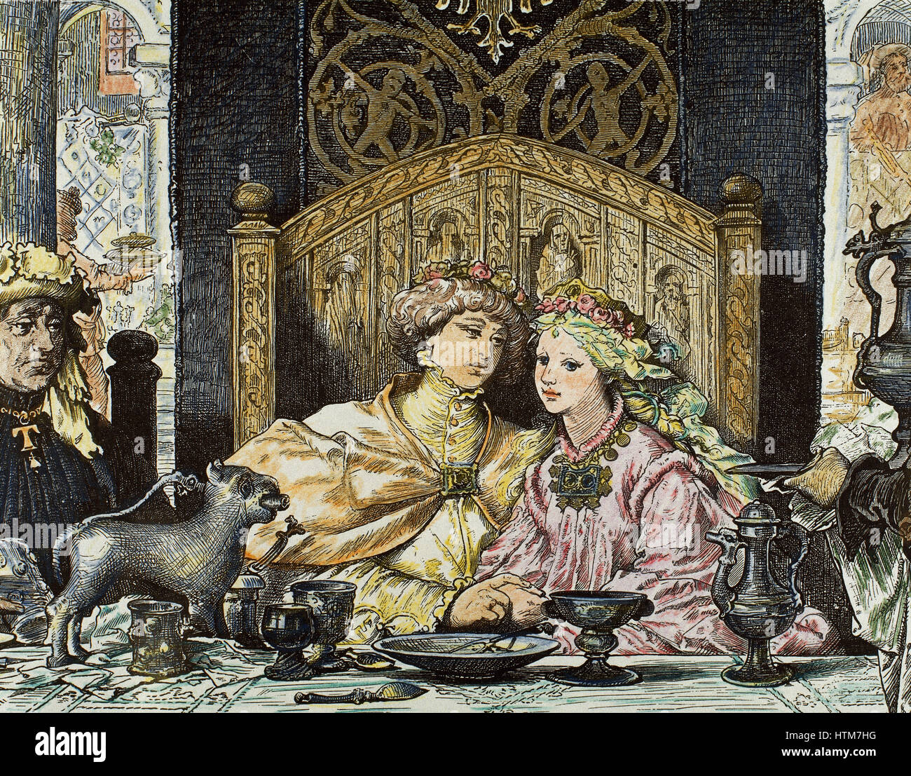 Bankett mittelalter -Fotos und -Bildmaterial in hoher Auflösung – Alamy