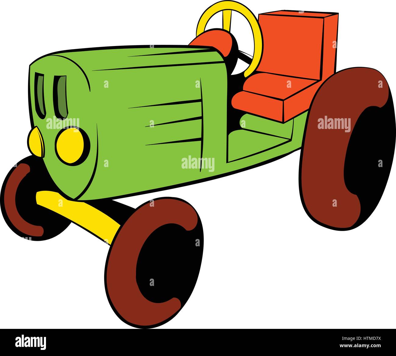 Cartoon Traktor Stockfotos und -bilder Kaufen - Alamy