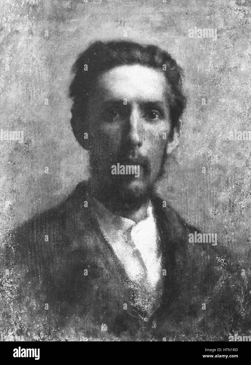 Lev Lerch 1856-1892 - Podobizna muze Stockfotografie - Alamy
