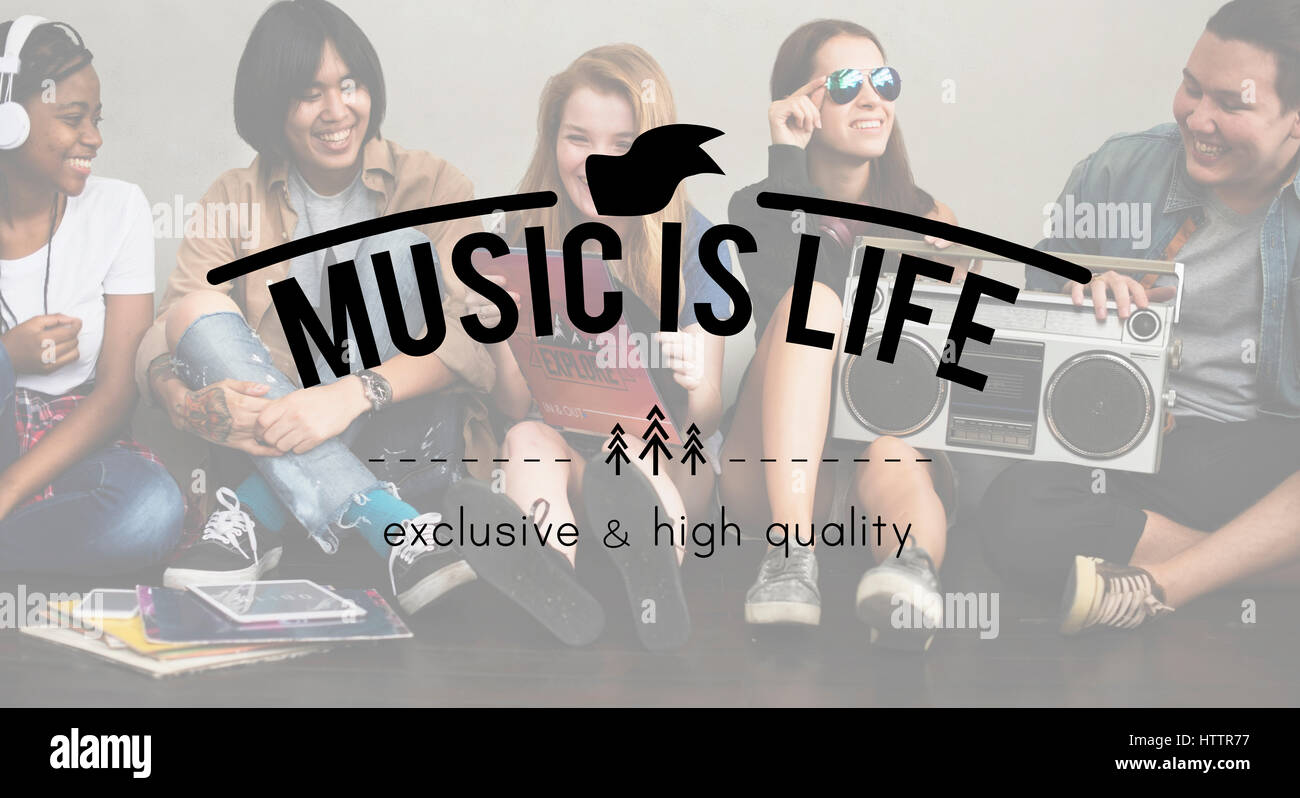 Logo vector music -Fotos und -Bildmaterial in hoher Auflösung – Alamy