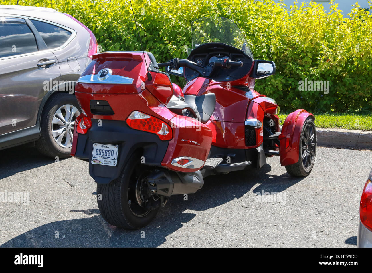 Motorrad Mit Drei Rädern Stockfotos und -bilder Kaufen - Alamy