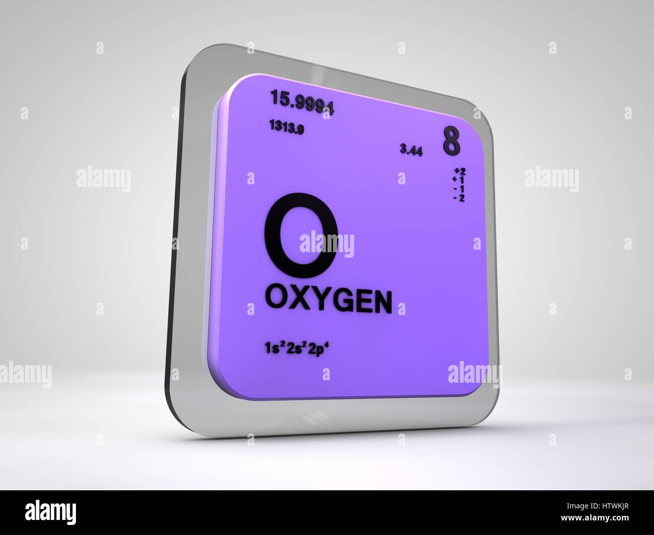 Periodic table elements oxygen -Fotos und -Bildmaterial in hoher ...