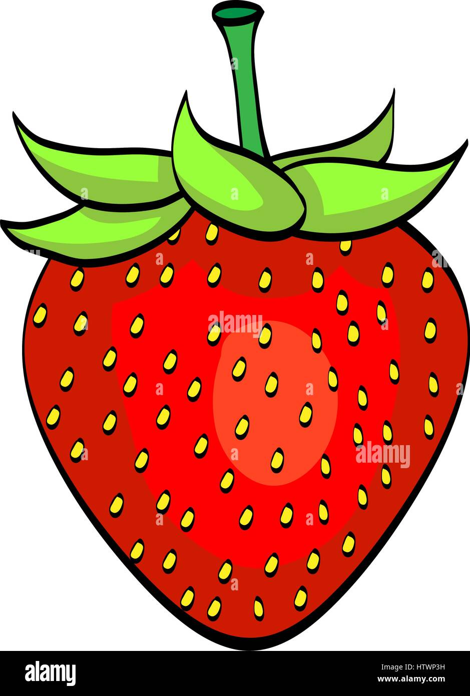 Strawberry Cartoon Stockfotos und -bilder Kaufen - Alamy