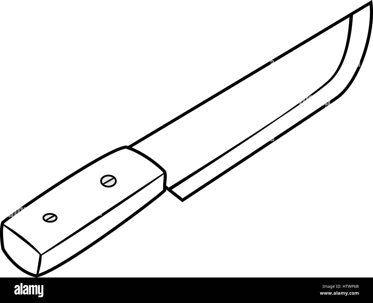 Messer cartoon -Fotos und -Bildmaterial in hoher Auflösung – Alamy