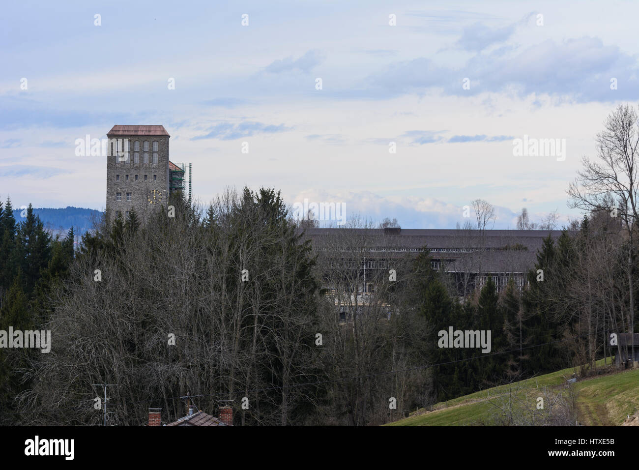 Ehemalige NS-Ordensburg Sonthofen, Ordensburg, errichtet während des ...