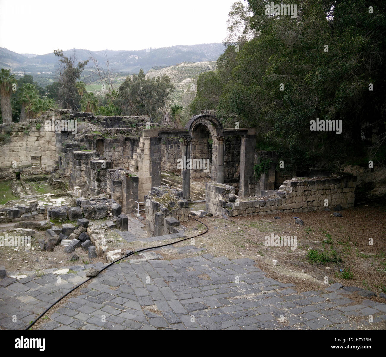 Roman ruins hamat gader israel -Fotos und -Bildmaterial in hoher ...