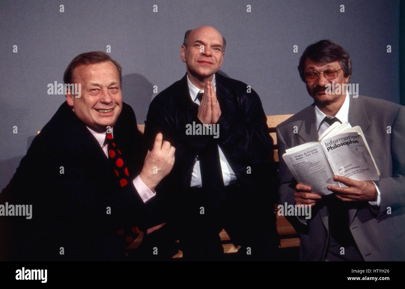 Rainer Basedow, Hans Jürgen Silbermann Und Henning Venske Im Programm ...