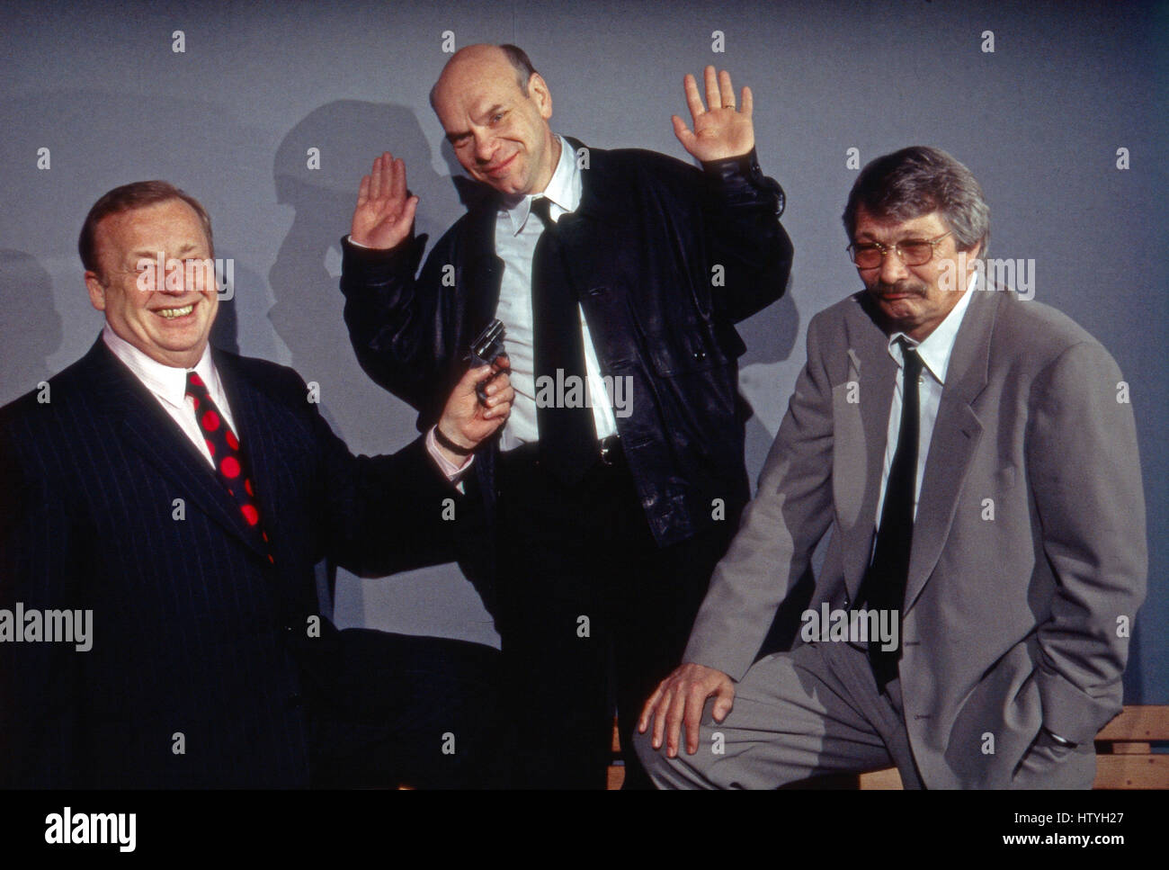 Rainer Basedow, Hans Jürgen Silbermann Und Henning Venske Im Programm ...