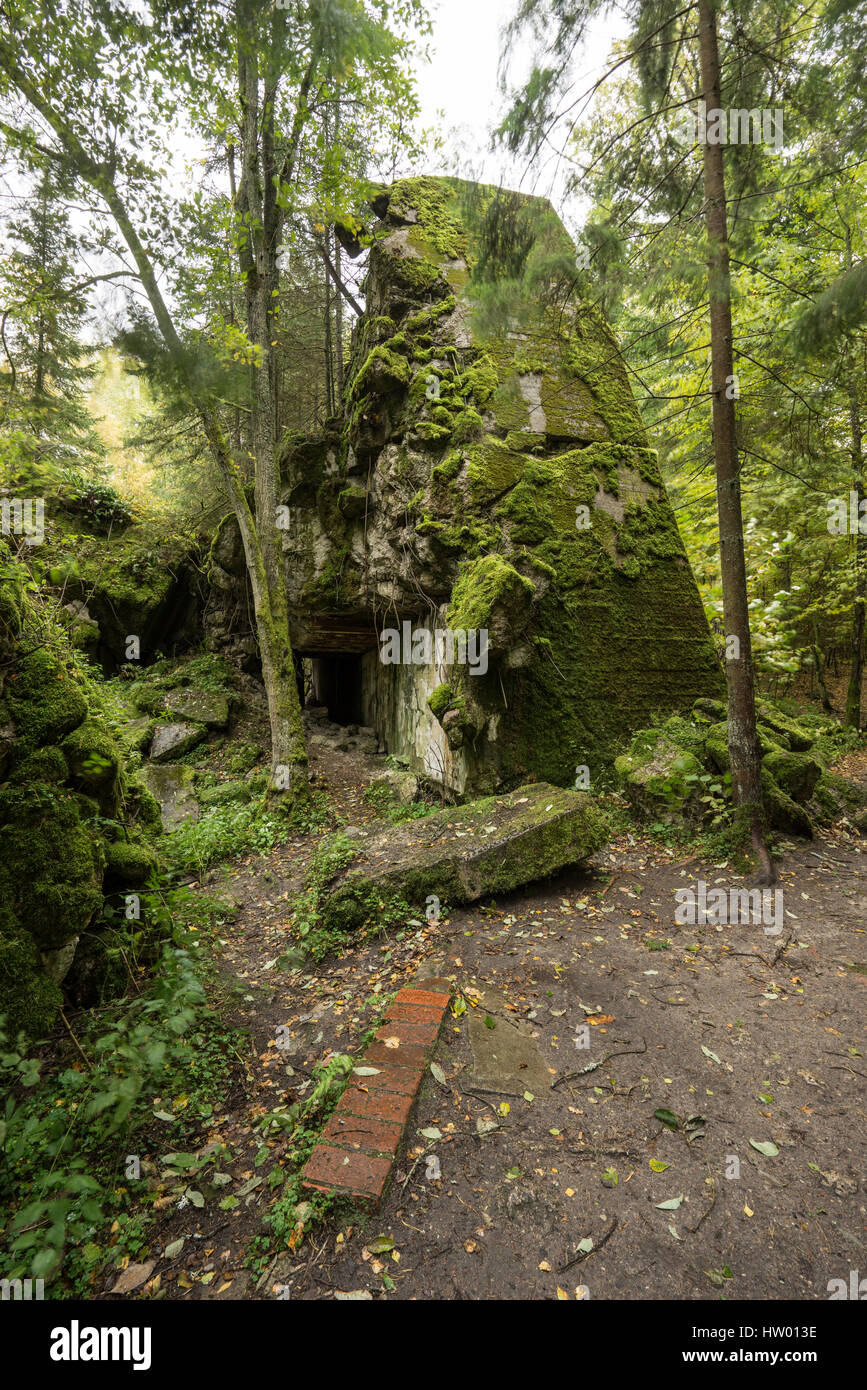 Wolfsschanze, Hitlers Bunker in Polen. Ersten Ostfront militärisches ...