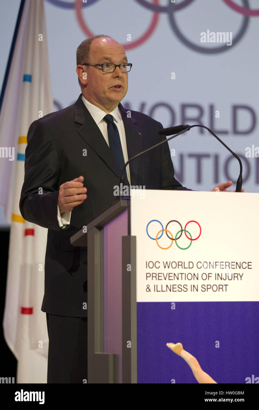 Monaco, Monaco. 15. März 2017. Monaco, 15. März 2017: IOC Weltkonferenz ...