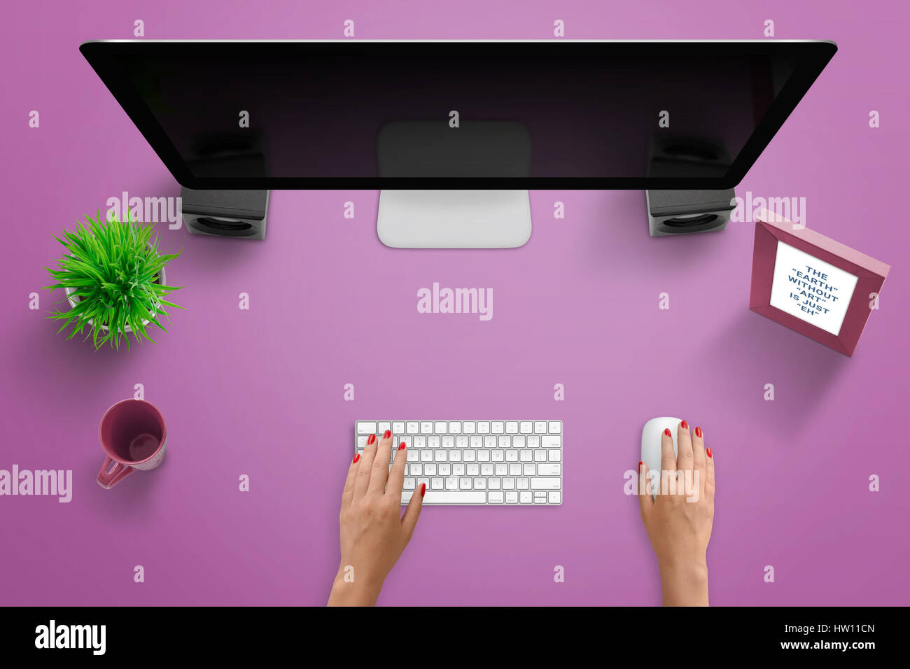 Hand maus tastatur -Fotos und -Bildmaterial in hoher Auflösung – Alamy