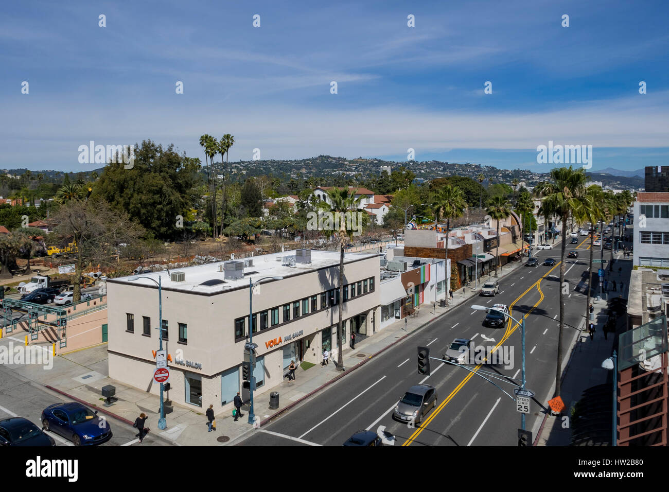 Los angeles beverly hills street view -Fotos und -Bildmaterial in hoher ...