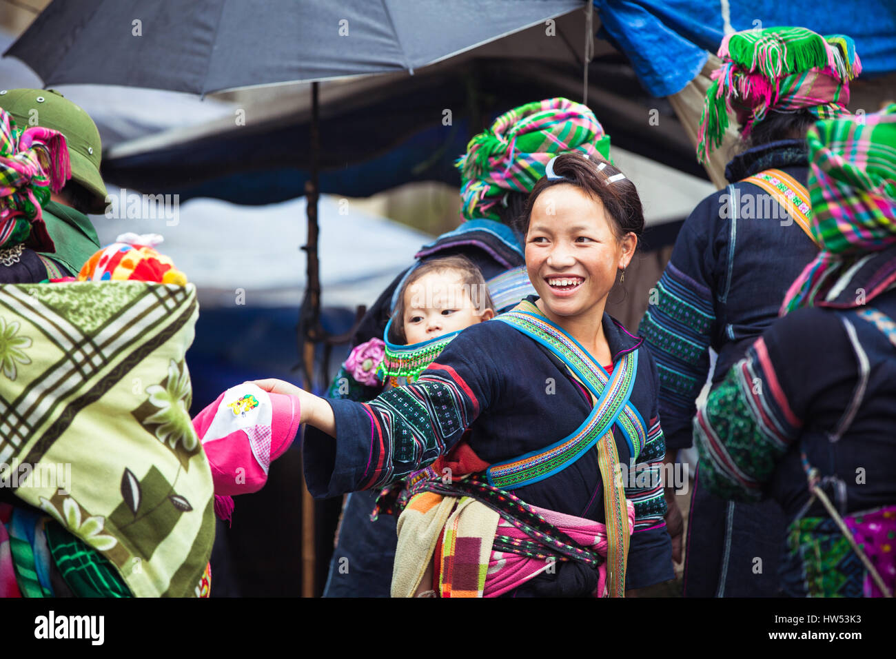 Hmong markt vietnam -Fotos und -Bildmaterial in hoher Auflösung – Alamy