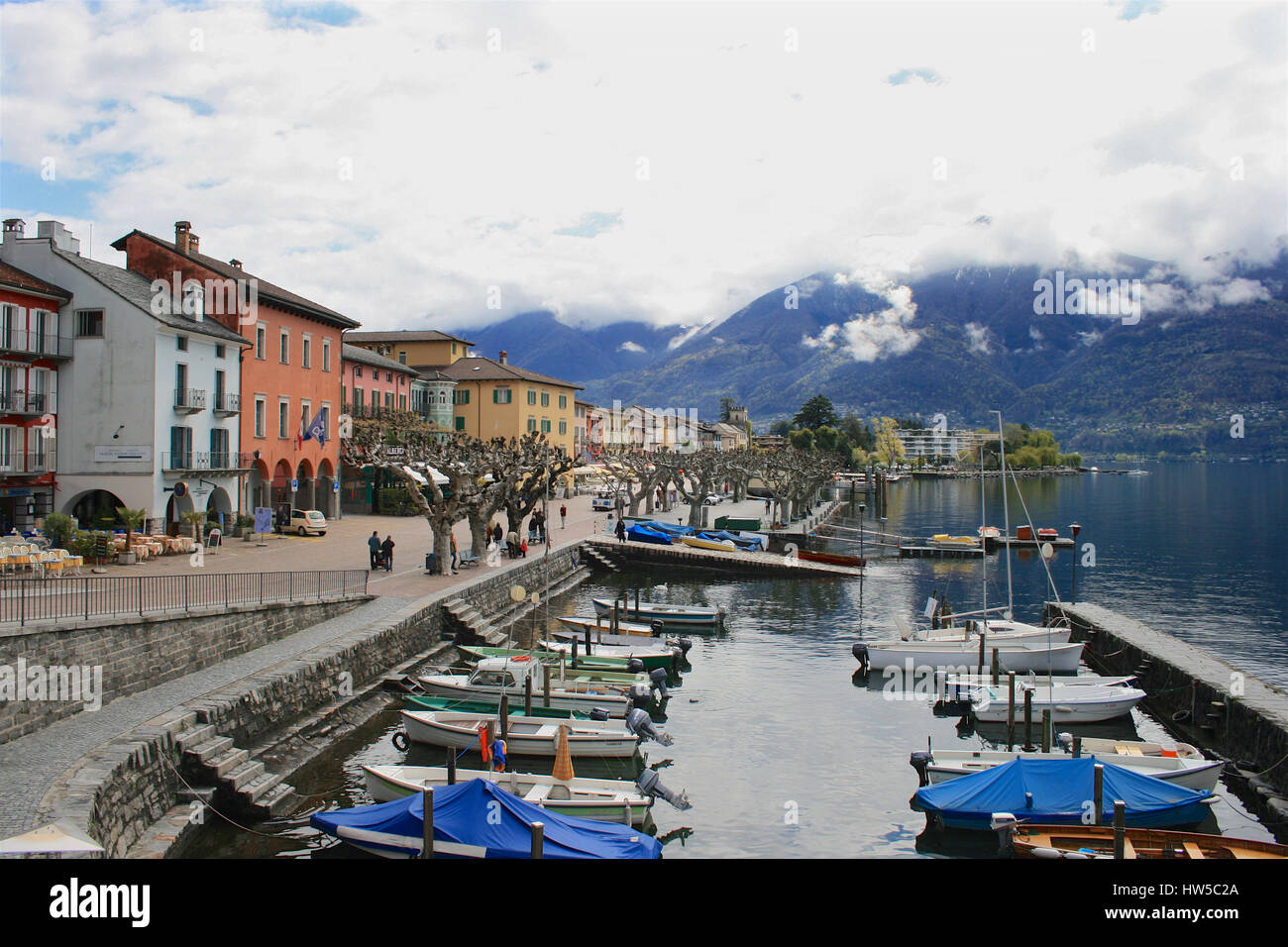 Ascona harbour -Fotos und -Bildmaterial in hoher Auflösung – Alamy