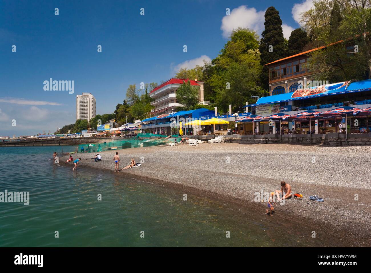 Sochi Beach Stockfotos & Sochi Beach Bilder - Alamy