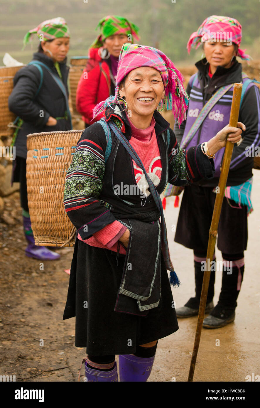 Sapa hmong -Fotos und -Bildmaterial in hoher Auflösung – Alamy