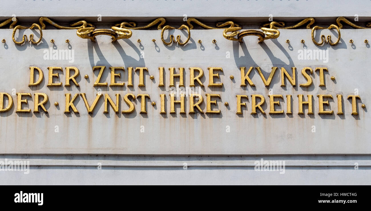 Österreich Museum der Secession, Symbol für Kunst, Geschichte ...