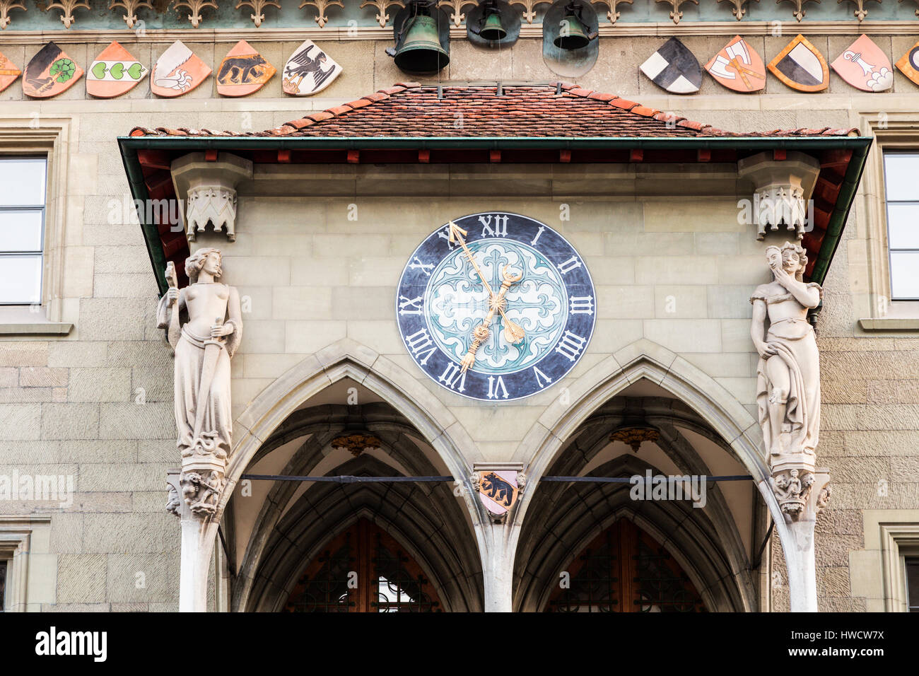 Rathaus in Bern. Bern, Bern-Mittelland, Schweiz Stockfotografie - Alamy