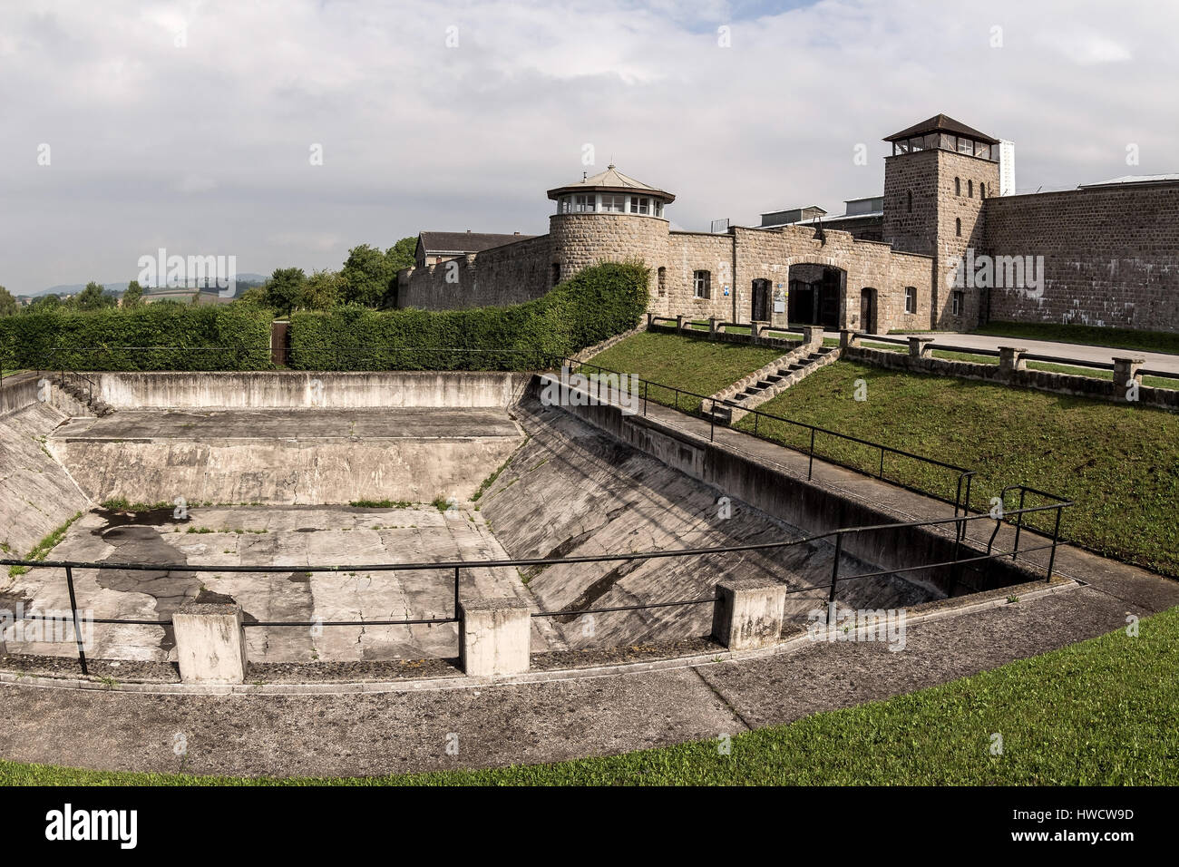 Das KZ Mauthausen in Österreich. Konzentrationslager der Stufe III von ...