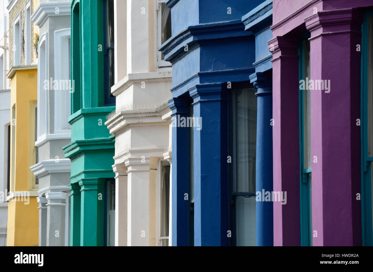 Notting hill farbiges haus -Fotos und -Bildmaterial in hoher Auflösung ...