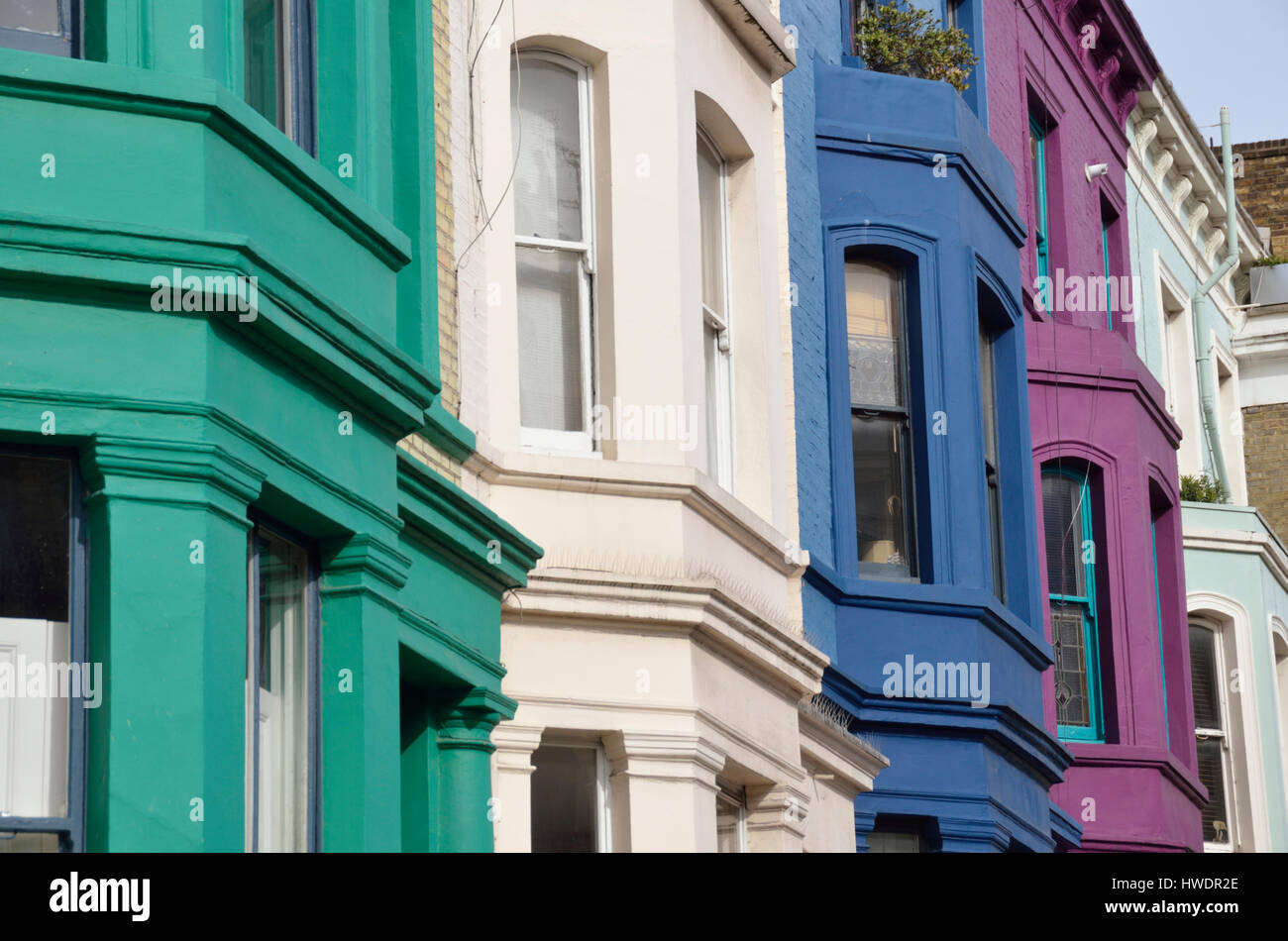 Notting hill farbiges haus -Fotos und -Bildmaterial in hoher Auflösung ...