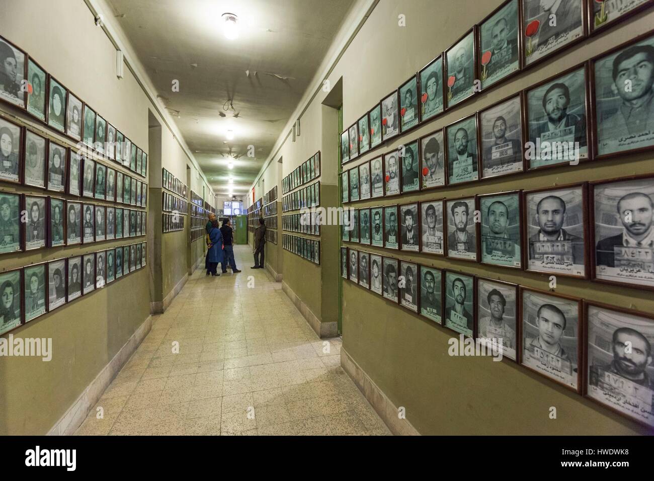 Iran, Teheran, Iran Ebrat Museum, ehemalige Gefängnis für politische ...