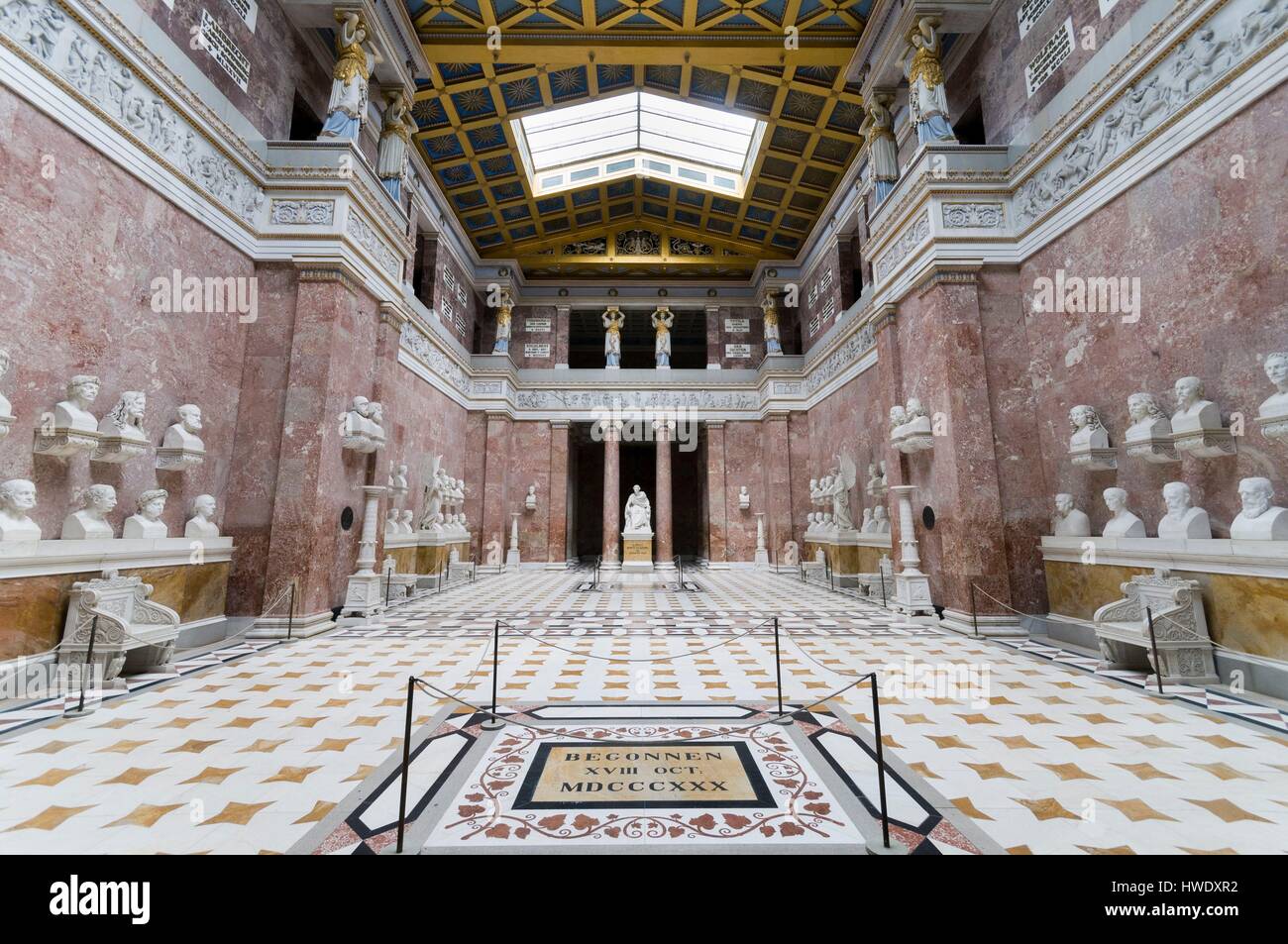 Deutschland, Bayern, Donaustauf, Walhalla Stockfotografie - Alamy