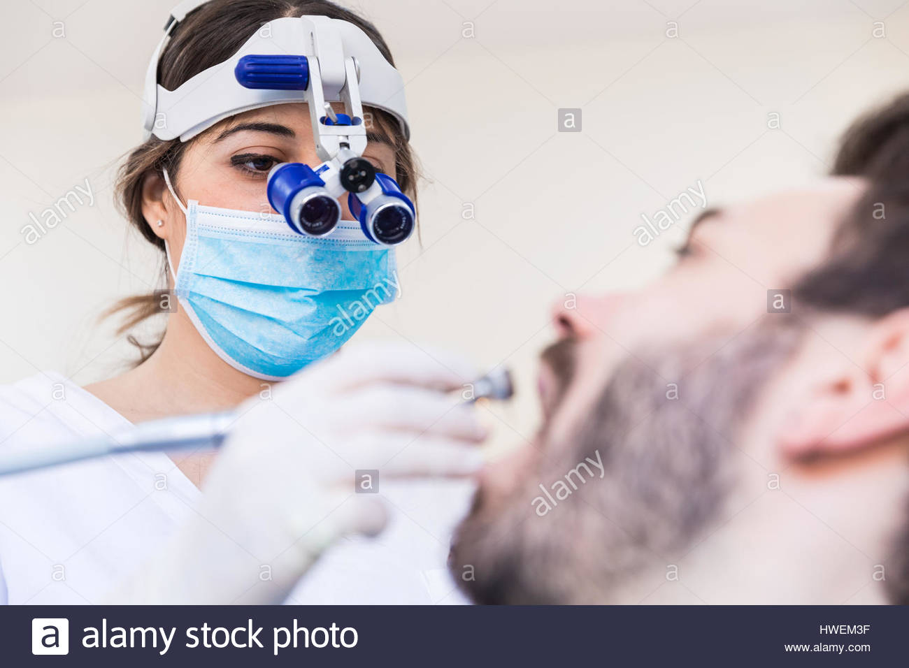 Dentist Drill Stockfotos und -bilder Kaufen - Alamy