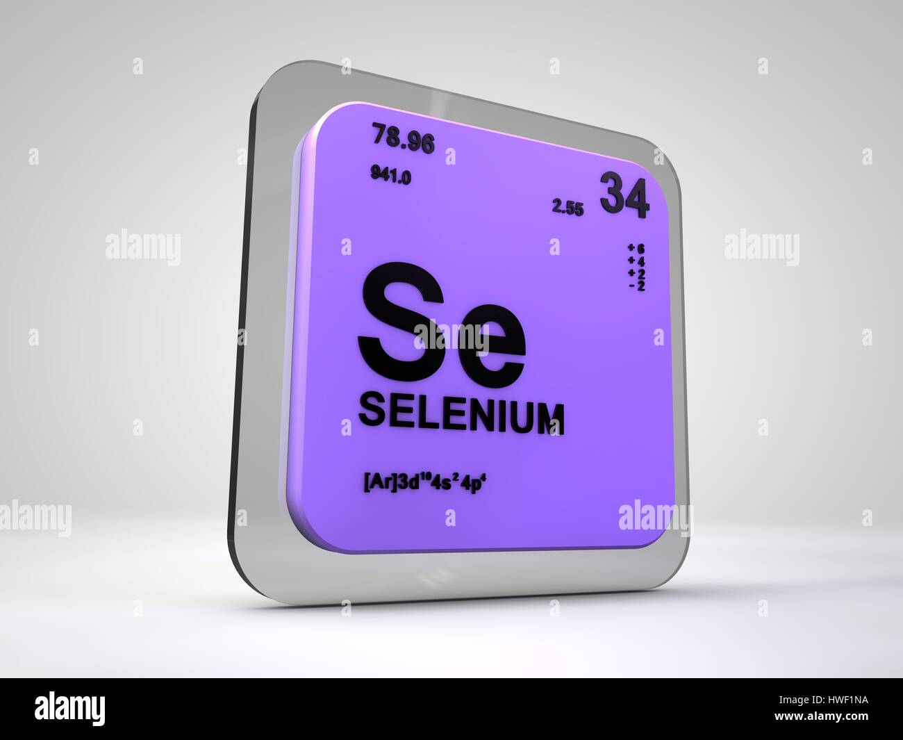 Selenium Chemical Element Stockfotos und -bilder Kaufen - Alamy
