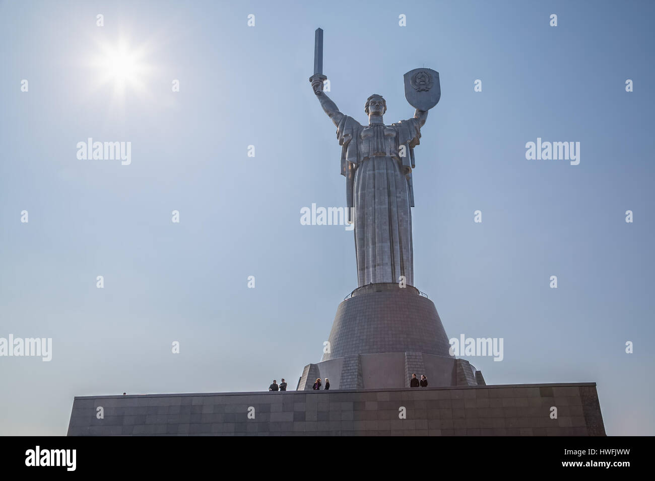 Motherland Statue Rodina Mat Kiev Stockfotos und -bilder Kaufen - Alamy