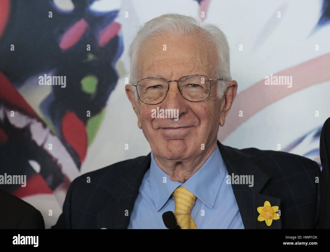 Vereinte Nationen, New York, USA, 20. März 2017 - Lord Richard Layard ...