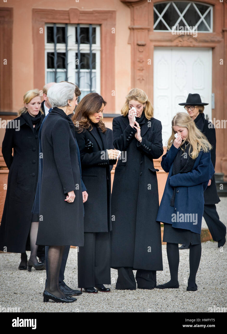 Bad Berleburg, Deutschland. 21. März 2017. Prinzessin Benedikte von ...