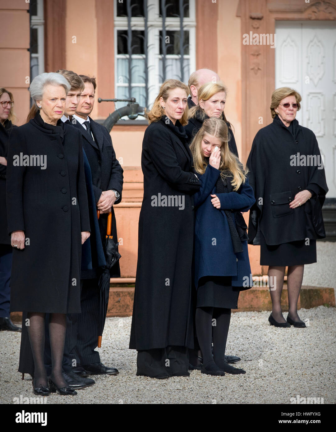 Prinzessin Benedikte von Dänemark, Prinz Gustav und Carina Axelsson ...