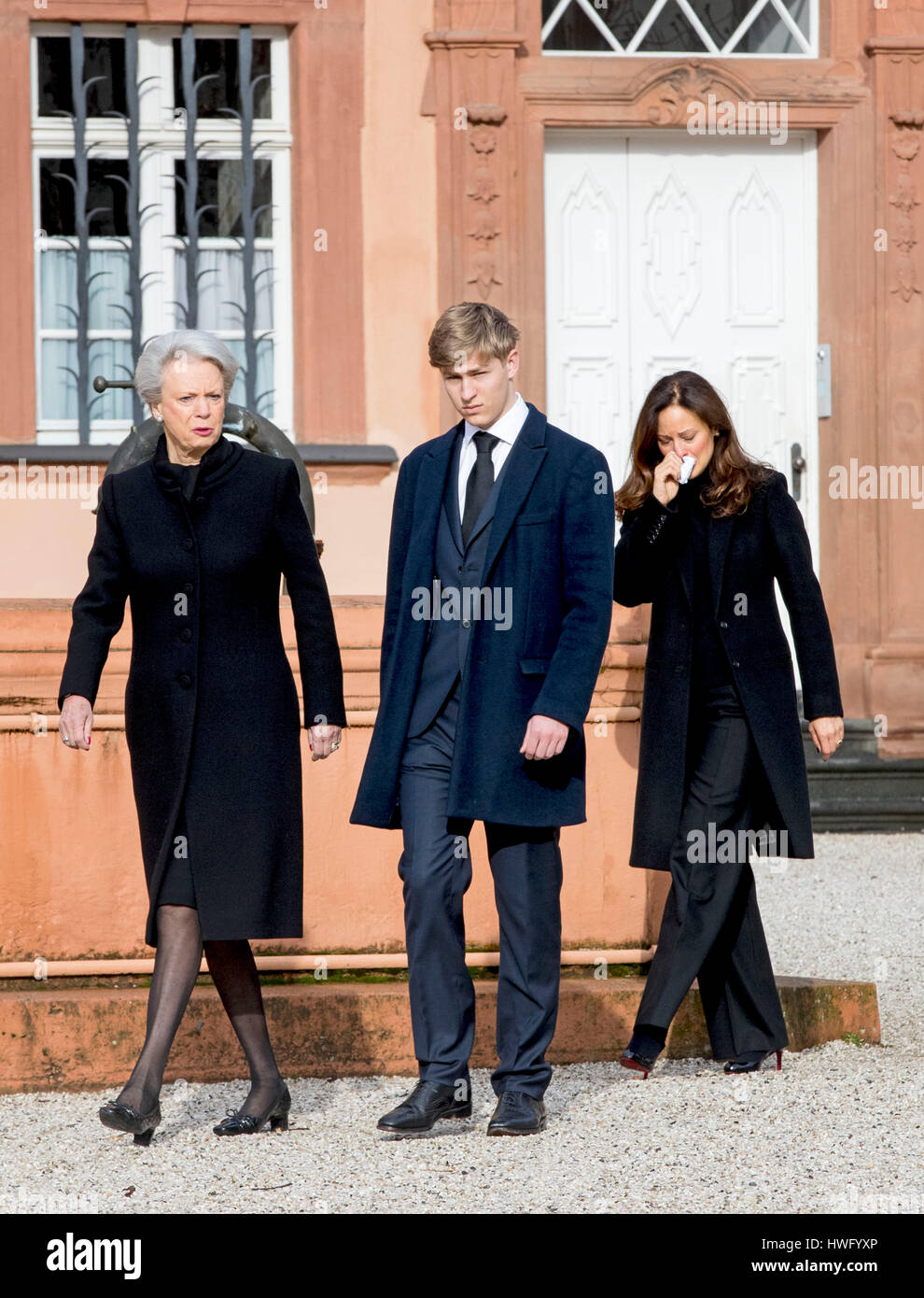 Prinzessin Benedikte von Dänemark, Prinz Gustav und Carina Axelsson ...