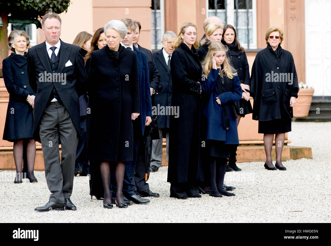 Prinz Gustav, Prinzessin Benedikte, Prinzessin Alexandra, Graf ...