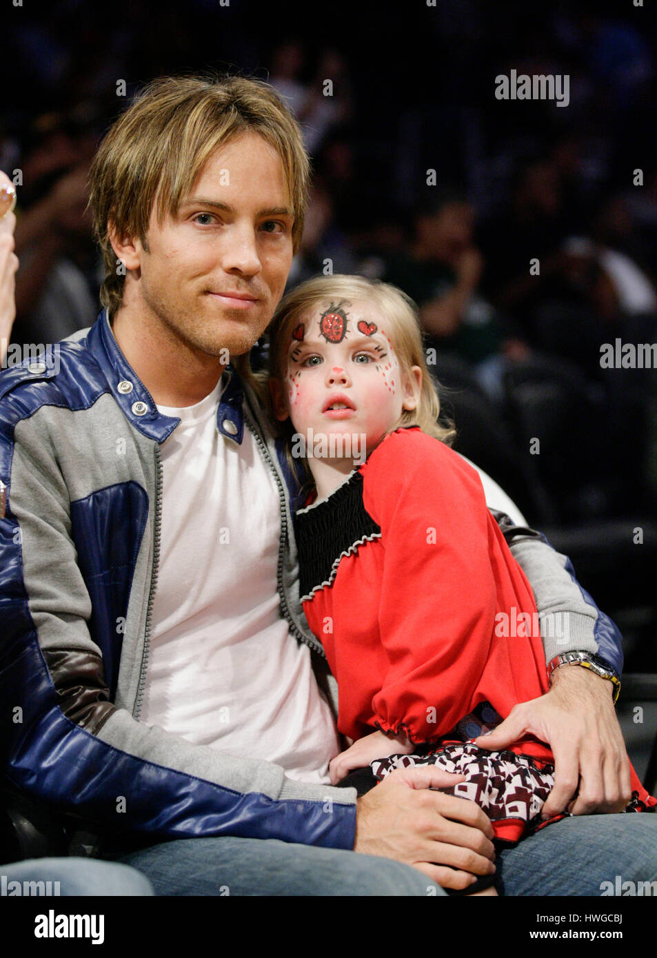 Larry Birkhead und Tochter Dannielynn Birkhead in Los Angeles am 8 ...