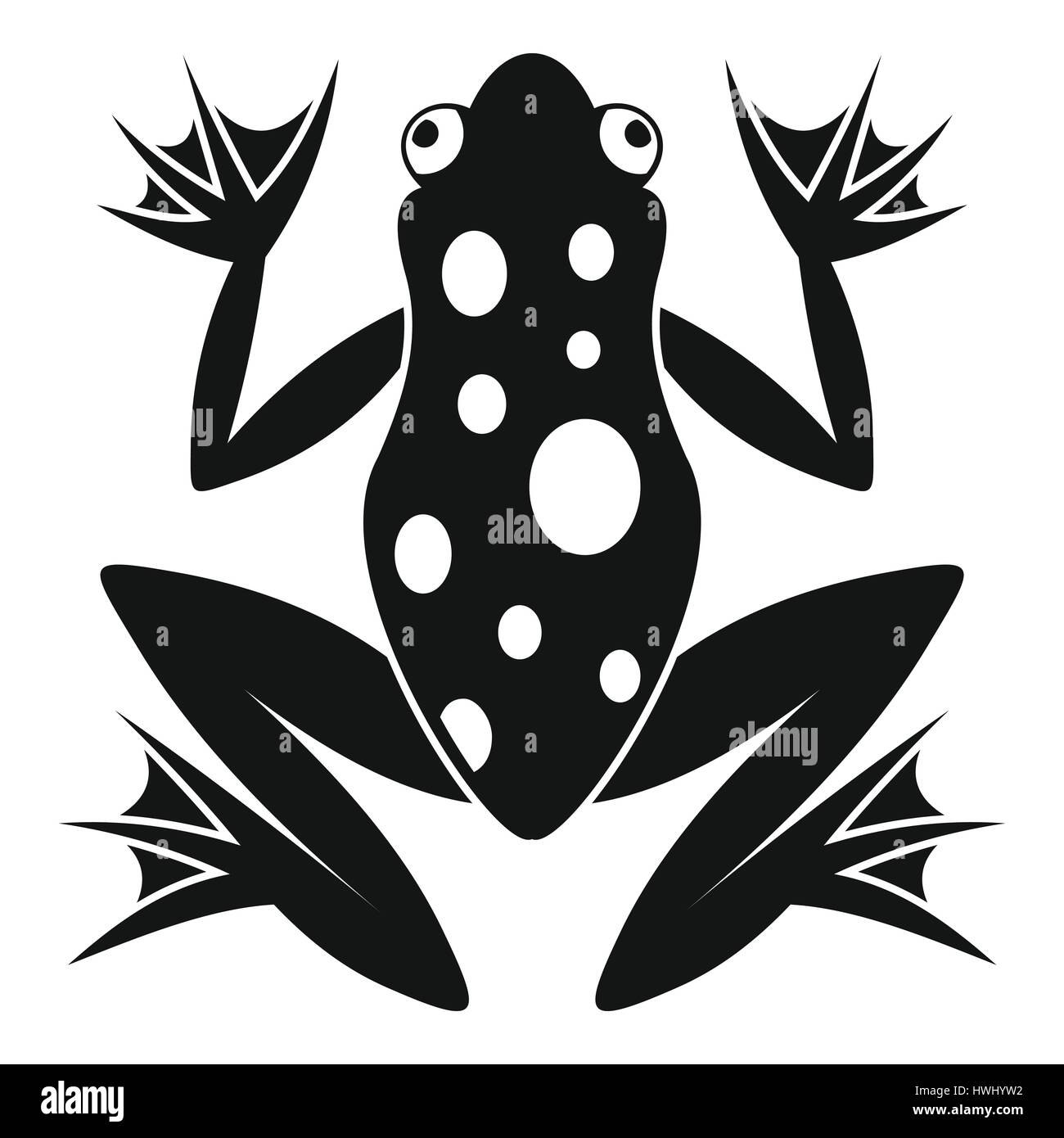 Einfaches frosch logo -Fotos und -Bildmaterial in hoher Auflösung – Alamy