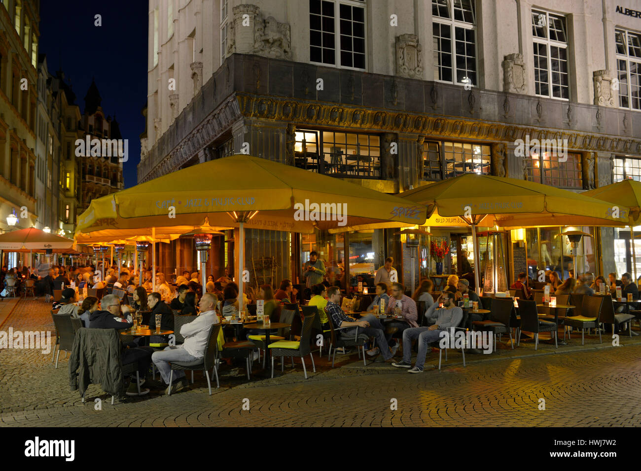 SPIZZ, Markt, Leipzig, Sachsen, Deutschland Stockfotografie - Alamy