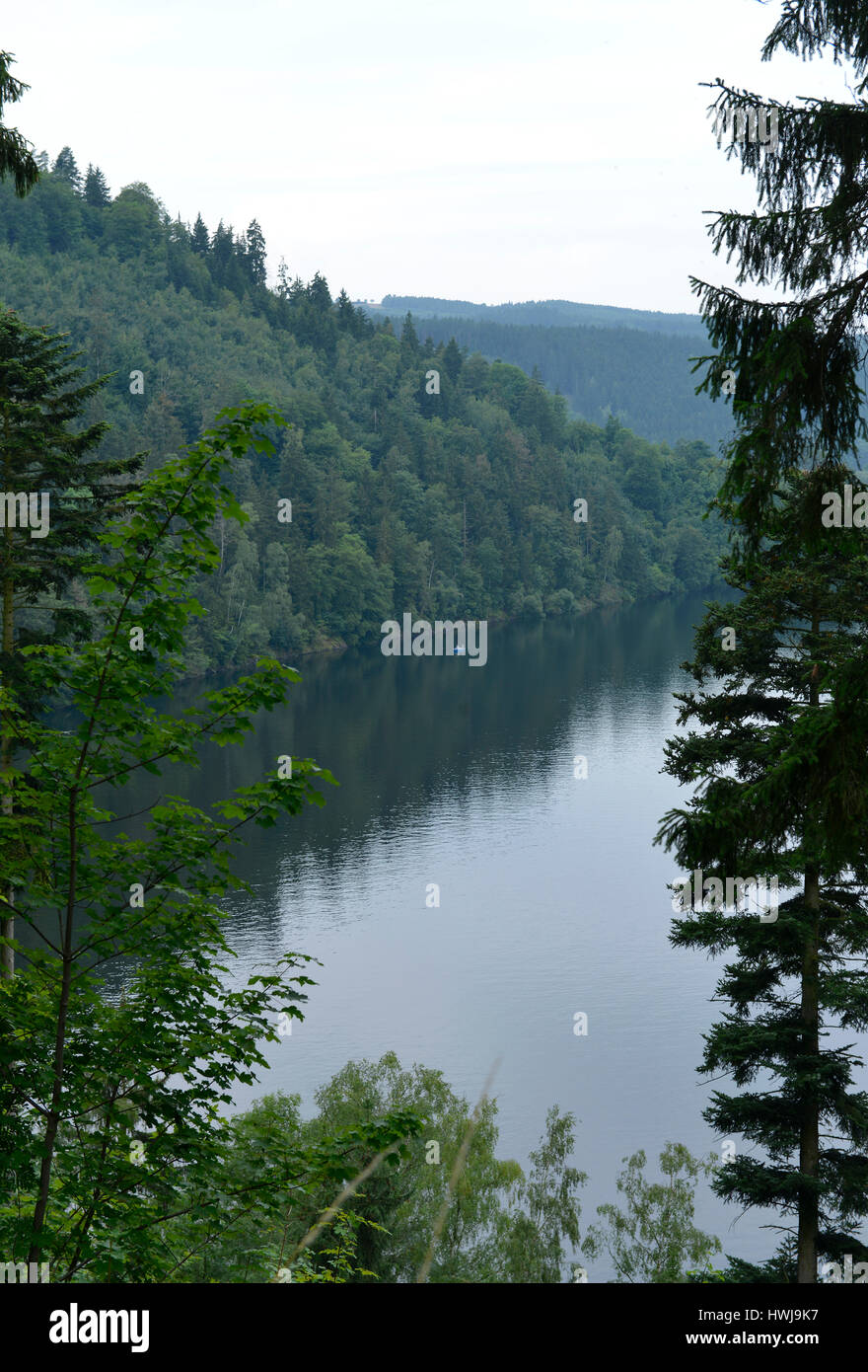 Hohenwarte Stausee Stockfotos und -bilder Kaufen - Alamy