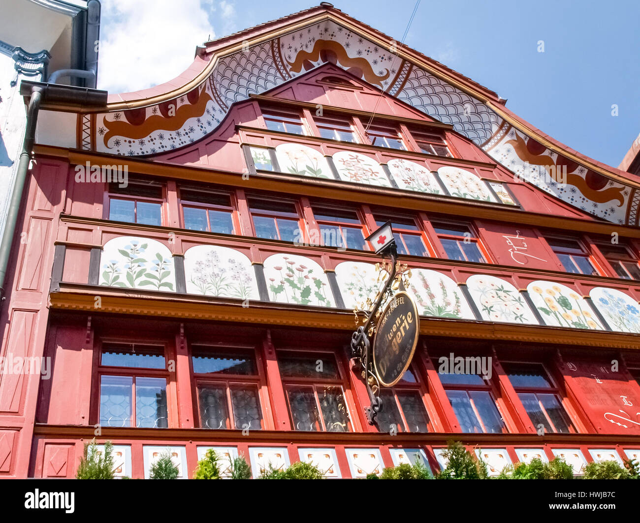Appenzell switzerland traditional architecture -Fotos und -Bildmaterial ...