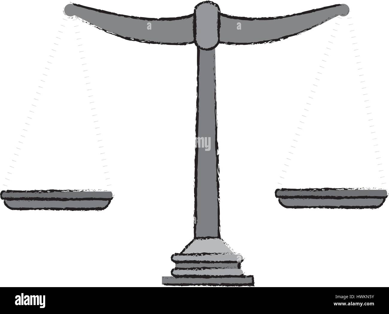 Maßstab des Rechts isoliert Symbol Vektor-Illustration-design Stock ...