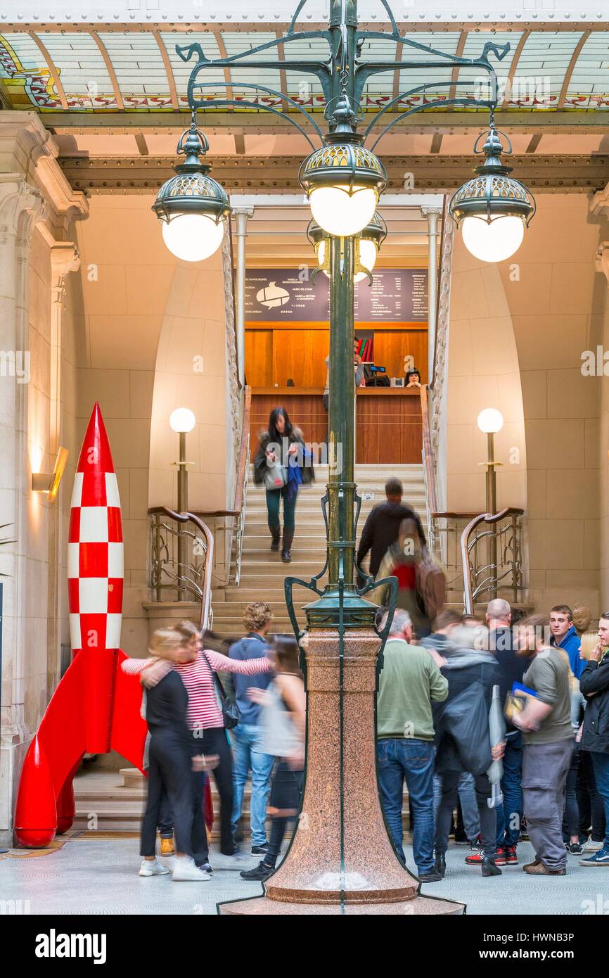 Comic museum in brussels in Stockfotos und -bilder Kaufen - Alamy