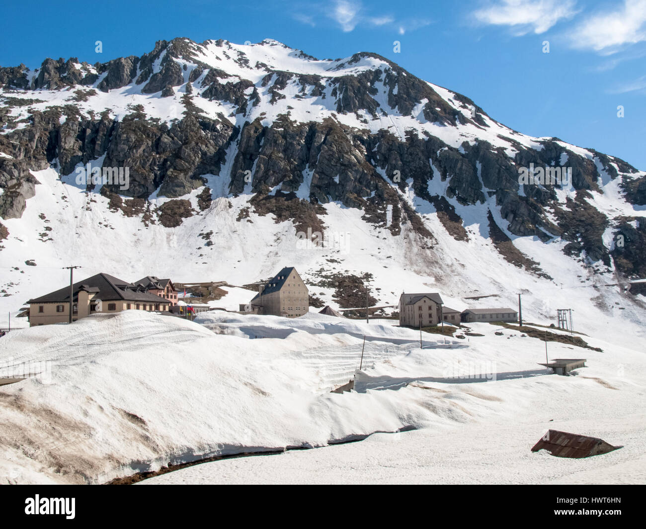 Mountain panorama alps mountains gotthard -Fotos und -Bildmaterial in ...