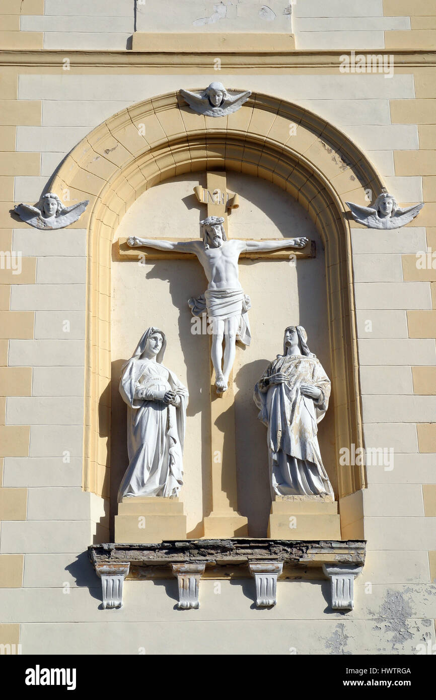 Crucifixion jesus mary john old -Fotos und -Bildmaterial in hoher Auflösung – Alamy