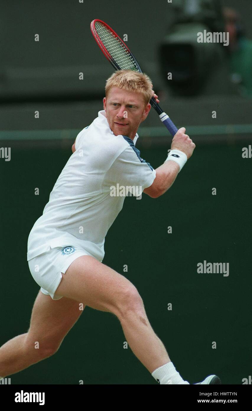 Boris Becker Wimbledon Stockfotos und -bilder Kaufen - Alamy