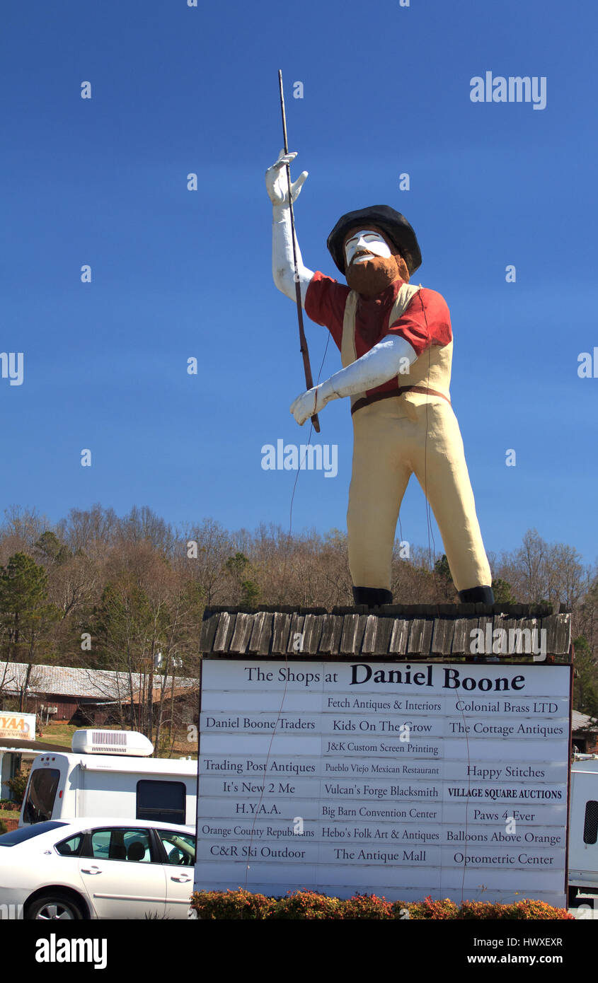 Daniel boone statue -Fotos und -Bildmaterial in hoher Auflösung – Alamy