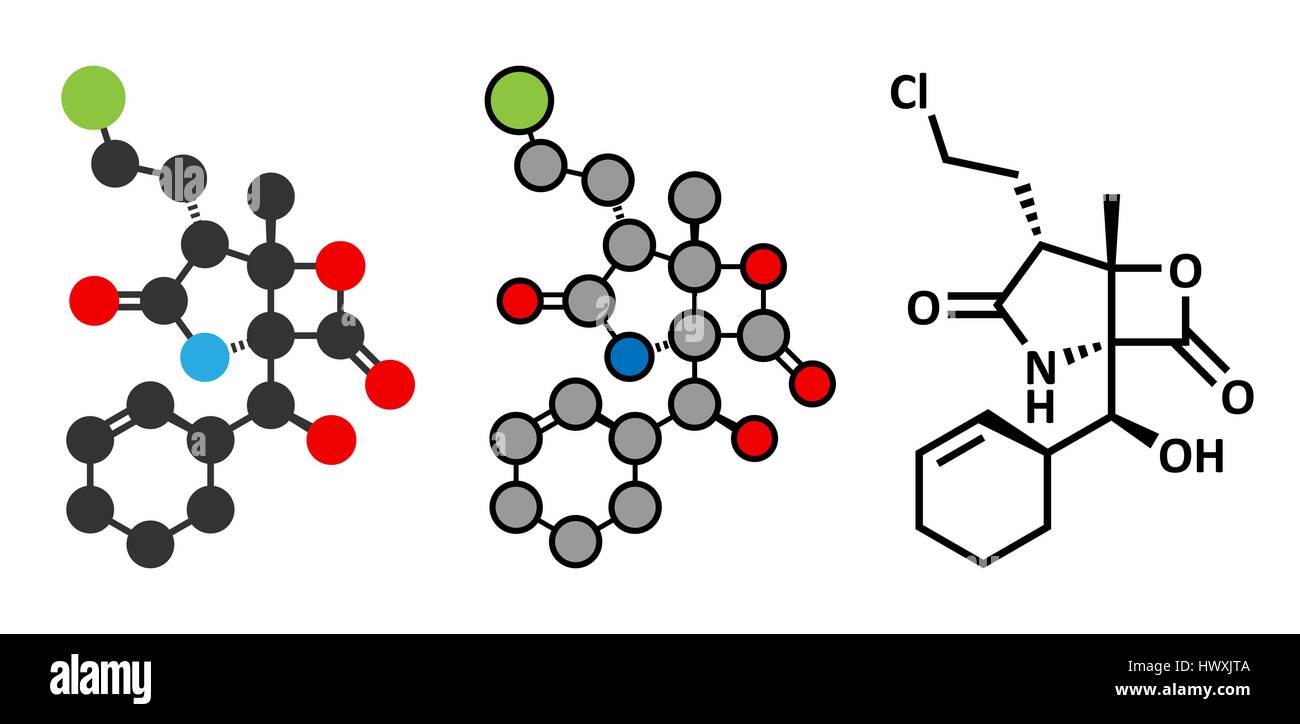 Marizomib (Salinosporamid A) Krebs Wirkstoffmolekül (Proteasom ...