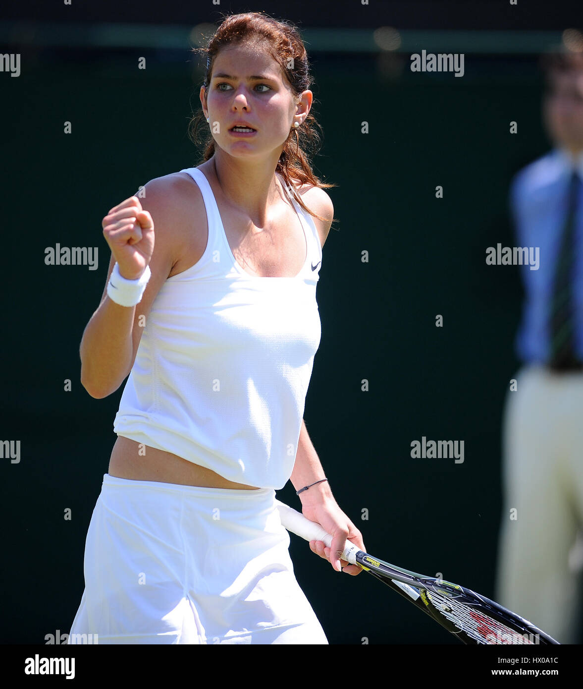 JULIA GOERGES Deutschland WIMBLEDON LONDON ENGLAND 23. Juni 2009 ...