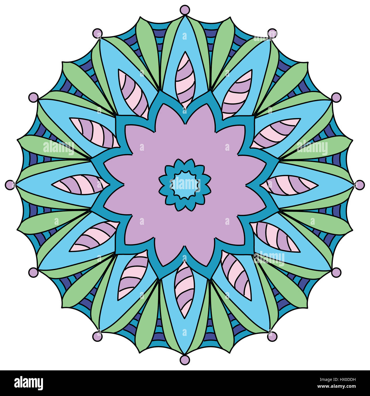 Mandala illustration mandalas pattern -Fotos und -Bildmaterial in hoher ...